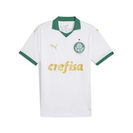 Trainingsshirt Puma "Palmeiras Fans 2024 Auswärtstrikot Herren" Gr. S, weiß, Herren, Obermaterial: 100% Polyester, Shirts