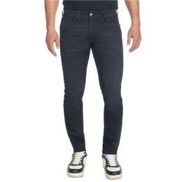 Bequeme Jeans Le Temps Des Cerises "700/11JO", Herren, Gr. 36, EURO-Gr&ouml;&szlig;en, blau (blau, schwarz), 68% Baumwolle, 30% Polyester, 2% Elasthan, Jeans, mit Regular Fit-Schnitt