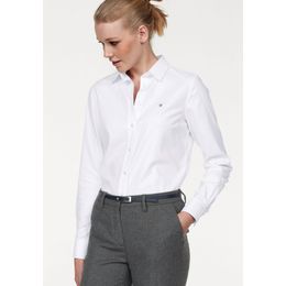 Hemdbluse Gant Gr. 34, weiß Damen Blusen Stretch-Oxford-Stoff für bequemen Sitz u. Bewegungsfreiheit