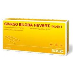 Ginkgo Biloba Hevert Injekt Ampullen 10 St