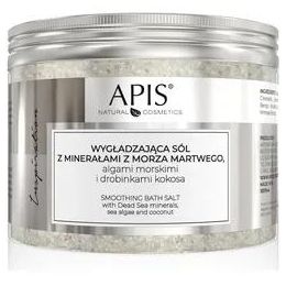 APIS INSPIRATION, Glättendes Badesalz mit Mineralien aus dem Toten Meer, Meeresalgen und Kokosflocken 650 g