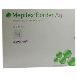 Mepilex Border Ag Schaumverband 17 x 20 cm 5 St