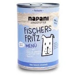 Menü für Hunde Fischers Fritz mit Lachs und Quinoa 400 g