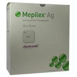 Mepilex Ag Schaumverband 10 x 10 cm 10 St