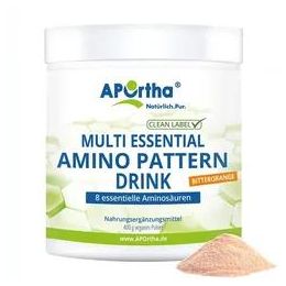 APOrtha® Amino Pattern Aminosäuren Drink - Bitterorange - EAA mit BCAA - veganes Pulver 400 g