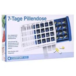 Pillendose 7 Tage+4 Fächer je Tag Kunsts 1 St