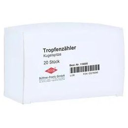 Büttner-Frank Tropfenzähler Kugelspitze 20 St