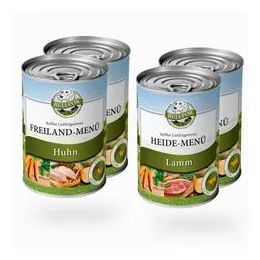 Bellfor Starter-Paket Hundefutter Nass mit Huhn und Lamm 1,600g 1600 g