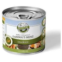 Bellfor Hundefutter Nass mit Insekten - Landgut-Menü 200 g