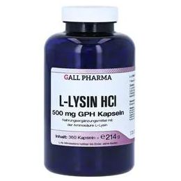 L-lysin 500 mg GPH Kapseln 360 St