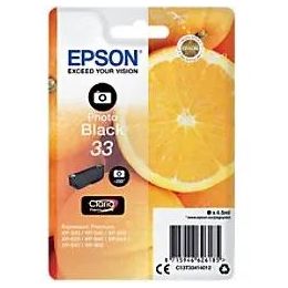 Epson 33 Original Tintenpatrone C13T33414012 Fotoschwarz