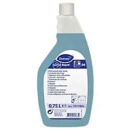 Suma Glasreiniger Rapid D6 Flüssig Blau 750 ml