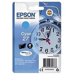 Epson 27 Original Tintenpatrone C13T27024012 Cyan