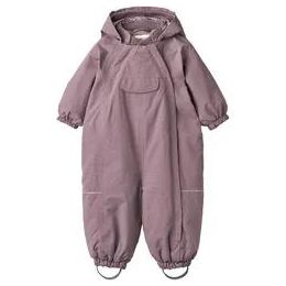 Schneeoverall Wheat "Snowsuit Adi Tech" Gr. 92, N-Gr, lila (dry lila), Baby, Web, Obermaterial: 100% Nylon, Overalls, wasserdicht, atmungsaktiv und leicht wattiert