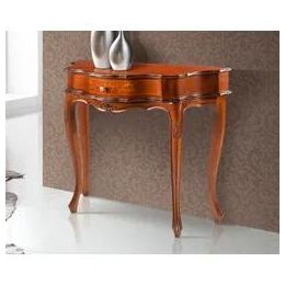 Konsole Home Affaire "Mare", braun (nuss), B:88cm H:75cm T:34cm, Holz teilmassiv, Sideboards, Konsolentisch, Breite 88 cm