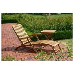 Gartensessel siena GARDEN Sessel Gr. B/H/T: 60cm x 90cm x 147cm, beige (natur)