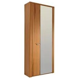 Garderobenschrank Innostyle "Nature Plus" Schränke Gr. B/H/T: 74 cm x 200 cm x 40 cm, braun (kernbuche massiv lackiert, nachbildung)