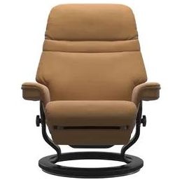 Relaxsessel stressless "Sunrise" Sessel Gr. Material Bezug, Material Gestell, Ausführung / Funktion, Maße B/H/T, braun (new caramel) elektrisch verstellbar, optional 2-motorisch, Größe M & L