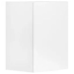 Hängeschrank Optifit "Roth" Schränke Gr. B/H/T: 40cm x 57,6cm x 34,6cm, Komplettausführung, weiß (weiß/weiß) Breite 40 cm