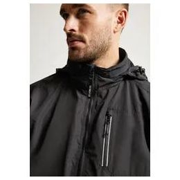 Regen- und Matschjacke Street One MEN Gr. L (52), schwarz (limousine schwarz) Herren Jacken mit Zipper