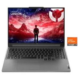 Lenovo Gaming-Notebook "Legion Slim 5 16ARP9" Notebooks Gr. 16 GB RAM 512 GB SSD, Ryzen 7, Windows 11 Home, grau (luna grey)