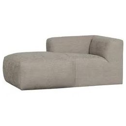 Chaiselongue Woood "Yent Chaise Element Arm Rechts" Sofas Gr. B/H/T: 112 cm x 73 cm x 172 cm, farblos (natürlich) H 73 cm x B 112 T 172