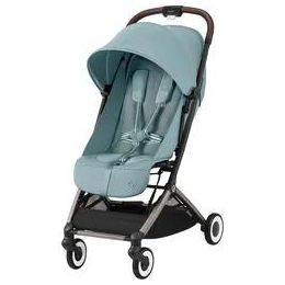 Kinder-Buggy Cybex "Cybex Gold, Orfeo" blau (stormy blue) Baby Kinderwagen