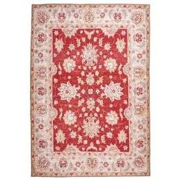 Teppich me gusta "Faye 625" Teppiche Gr. B: 190 cm 1 St., 6 mm, L: 290 cm, rot Flachgewebe, gedrucktes Motiv, Wohnzimmer, Esszimmer