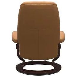 Relaxsessel stressless "Consul" Sessel Gr. Material Bezug, Material Gestell, Ausführung / Funktion, Maße B/H/T, braun (new caramel) mit Classic Base, Größe L, Gestell Braun