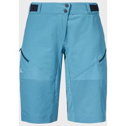 Schöffel Shorts SCHÖFFEL "Shorts Arosa L" Gr. 36, Normalgrößen, blau (8225 - blau) Damen Hosen