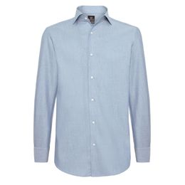 Boggi Milano Hemd Herren Größe M taubenblau