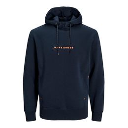 Jack & Jones JACK & JONES Sweatshirt 'JJTree' Herren Größe XXL marine / orange