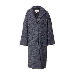 Ichi Mantel 'IH EMMALU' Damen Größe S marine / navy / weiß