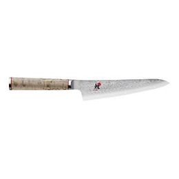 Zwilling Gemüsemesser MIYABI 5000 MCD silber, braun glatt, Klinge: 14,0 cm