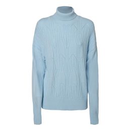 Influencer Pullover Damen Gr&ouml;&szlig;e L hellblau