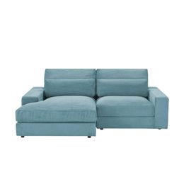 Höffner Ecksofa Branna ¦ türkis/petrol ¦ Maße (cm): B: 232 H: 88 T: 164