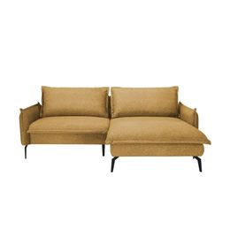 switch Ecksofa aus Mikrofaser Glossy ¦ gelb ¦ Maße (cm): B: 225 H: 10