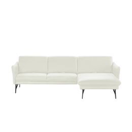 himolla Ecksofa Leder 1928 ¦ weiß ¦ Maße (cm): B: 280 H: 83 T: 175