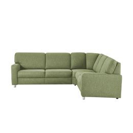 Smart Ecksofa Valencia ¦ grün ¦ Maße (cm): B: 266 H: 90 T: 236