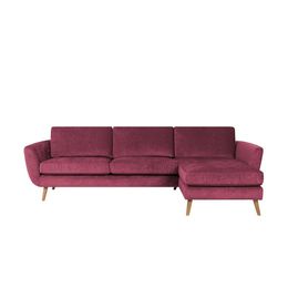 Soho Ecksofa Smilla ¦ rot ¦ Maße (cm): B: 274 H: 85 T: 156