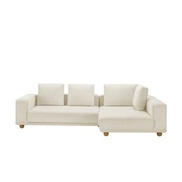 switch Ecksofa aus Mikrofaser Cora ¦ creme ¦ Maße (cm): B: 305 H: 88