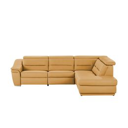 meinSofa Ecksofa Ivonne ¦ gelb ¦ Maße (cm): B: 294 H: 84 T: 245