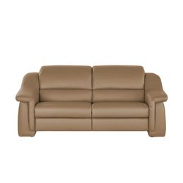 himolla Ledersofa 1501 ¦ beige ¦ Maße (cm): B: 202 H: 84 T: 106