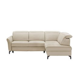 U.N.O uno Ecksofa Basel ¦ beige ¦ Maße (cm): B: 243 H: 100 T: 200