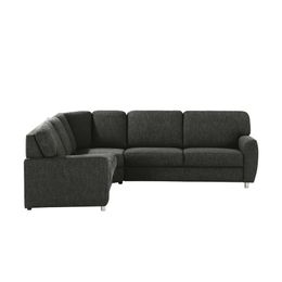 Smart Ecksofa Valencia ¦ schwarz ¦ Maße (cm): B: 240 H: 90 T: 270