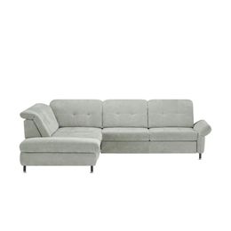 Lounge Collection Ecksofa Sally ¦ grau ¦ Maße (cm): B: 296 H: 85 T: