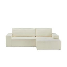 Höffner Ecksofa Pascal ¦ beige ¦ Maße (cm): B: 270 H: 94 T: 170