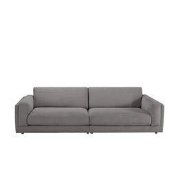 Jette Home Big Sofa aus Cord Roomy ¦ grau ¦ Maße (cm): B: 294 H: 85 T