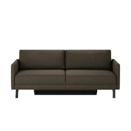 Höffner Schlafsofa Lüneburg ¦ braun ¦ Maße (cm): B: 220 H: 88 T: 104