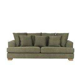 Soho Sofa Franka ¦ grün ¦ Maße (cm): B: 231 H: 87 T: 103